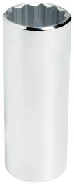 Tether-Ready 1/2" Drive Deep Socket 5/8" - 12 Point